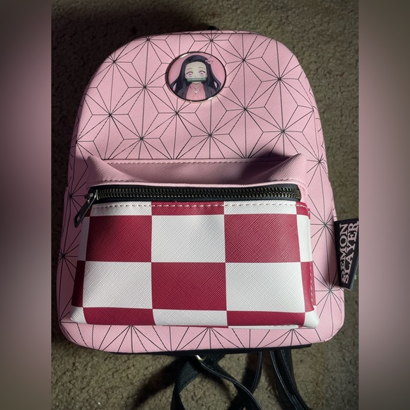 Hot Topic | Bags | Hot Topic Pink Nezuko Mini Backpack | Poshmark